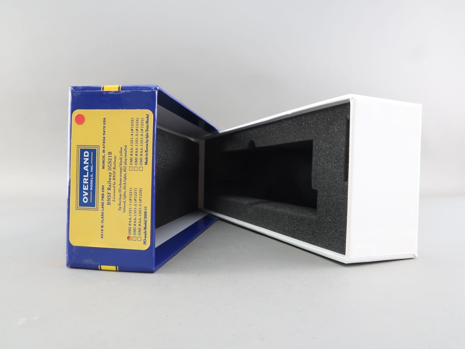 HO Brass Model - OMI AA-1351-1 BNSF Burlington Northern Santa Fe 3GS21B ...