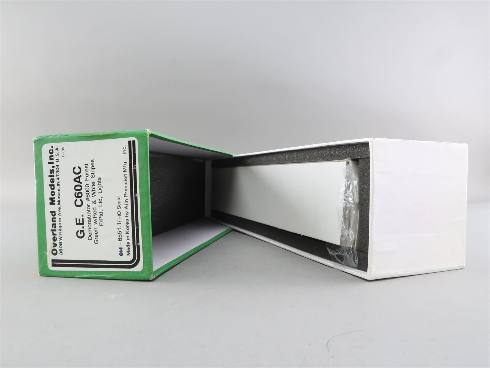 HO Brass Model - OMI 6551.1 GE General Electric C60AC Demo Demonstrator ...