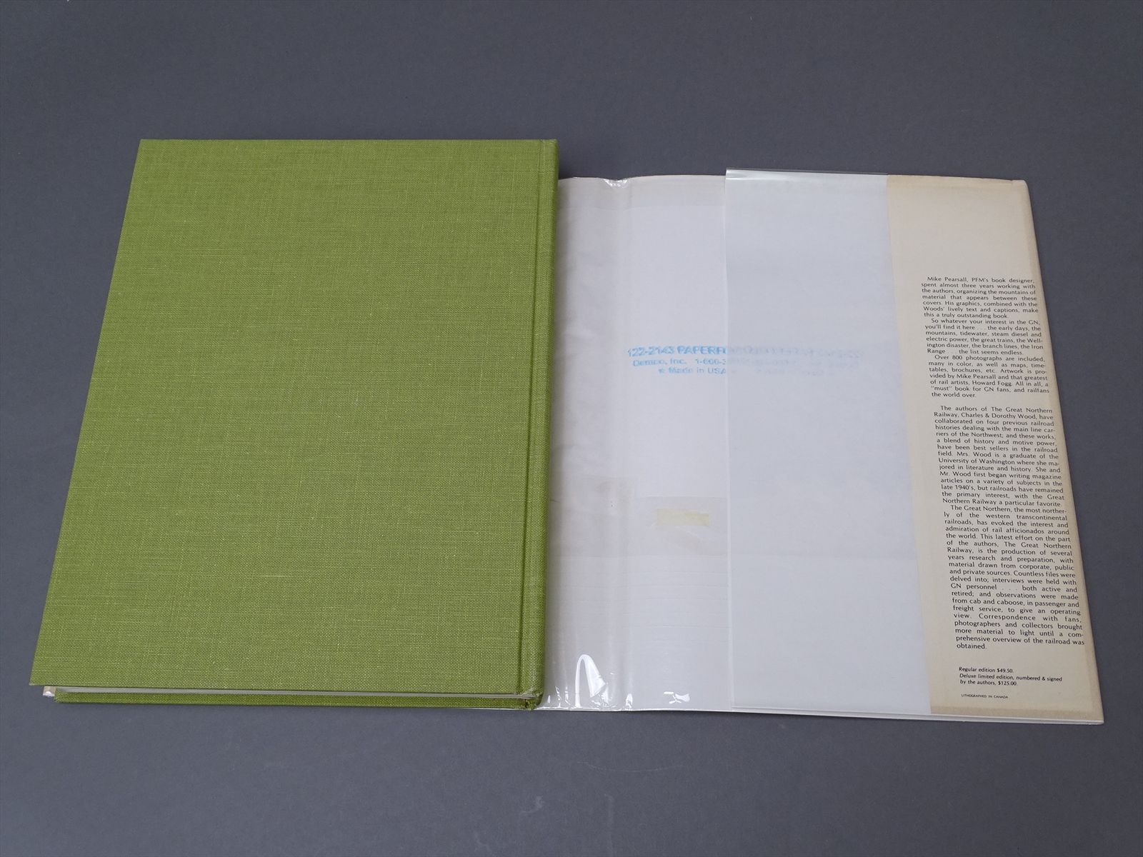 Railroad Book - A Great Northern Railway: A Pictorial Study - Charles ...