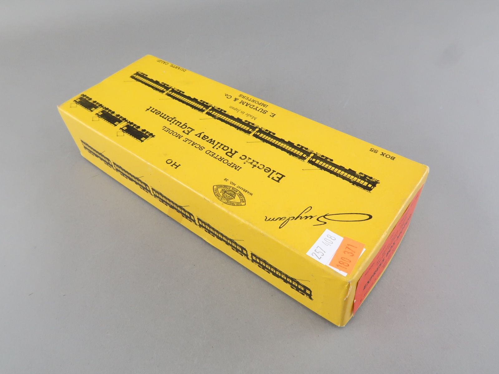 HO Brass Model - Suydam 1459 PE Pacific Electric Express Box Motor ...