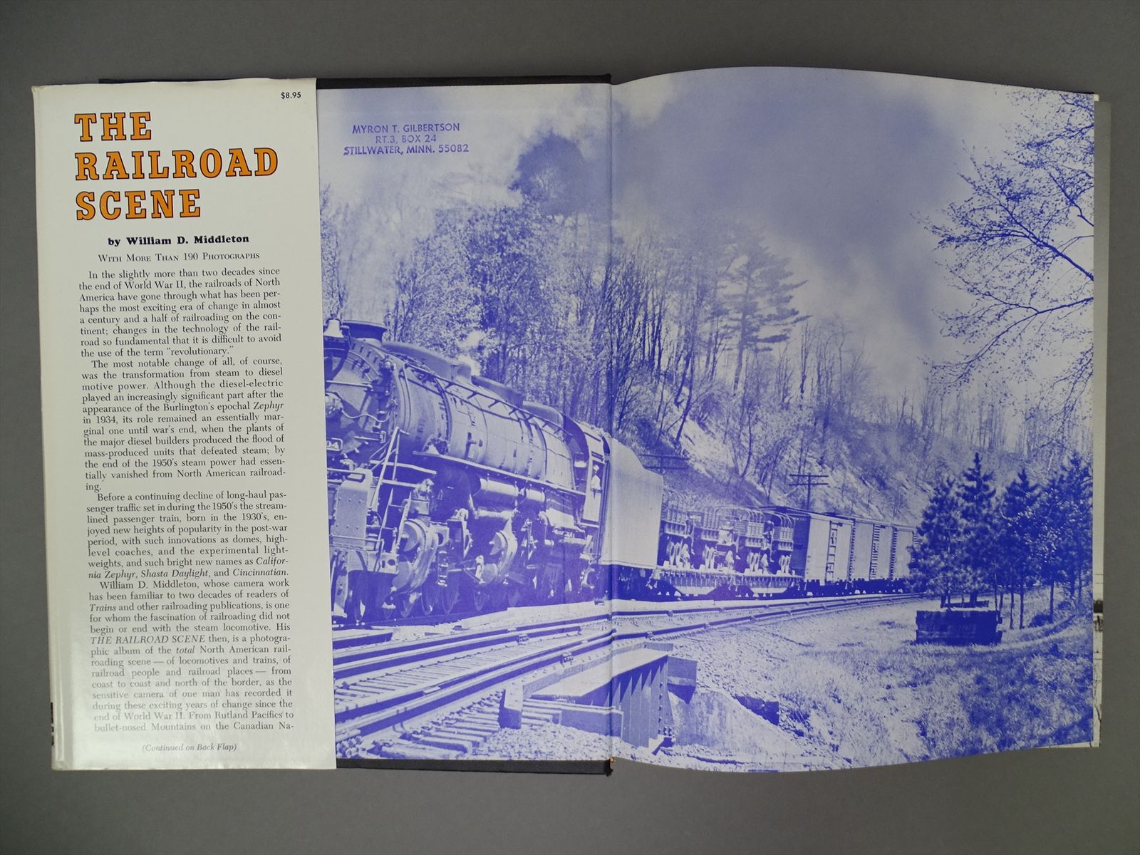 Railroad Book - The Railroad Scene - William D. Middleton - 144 Pages