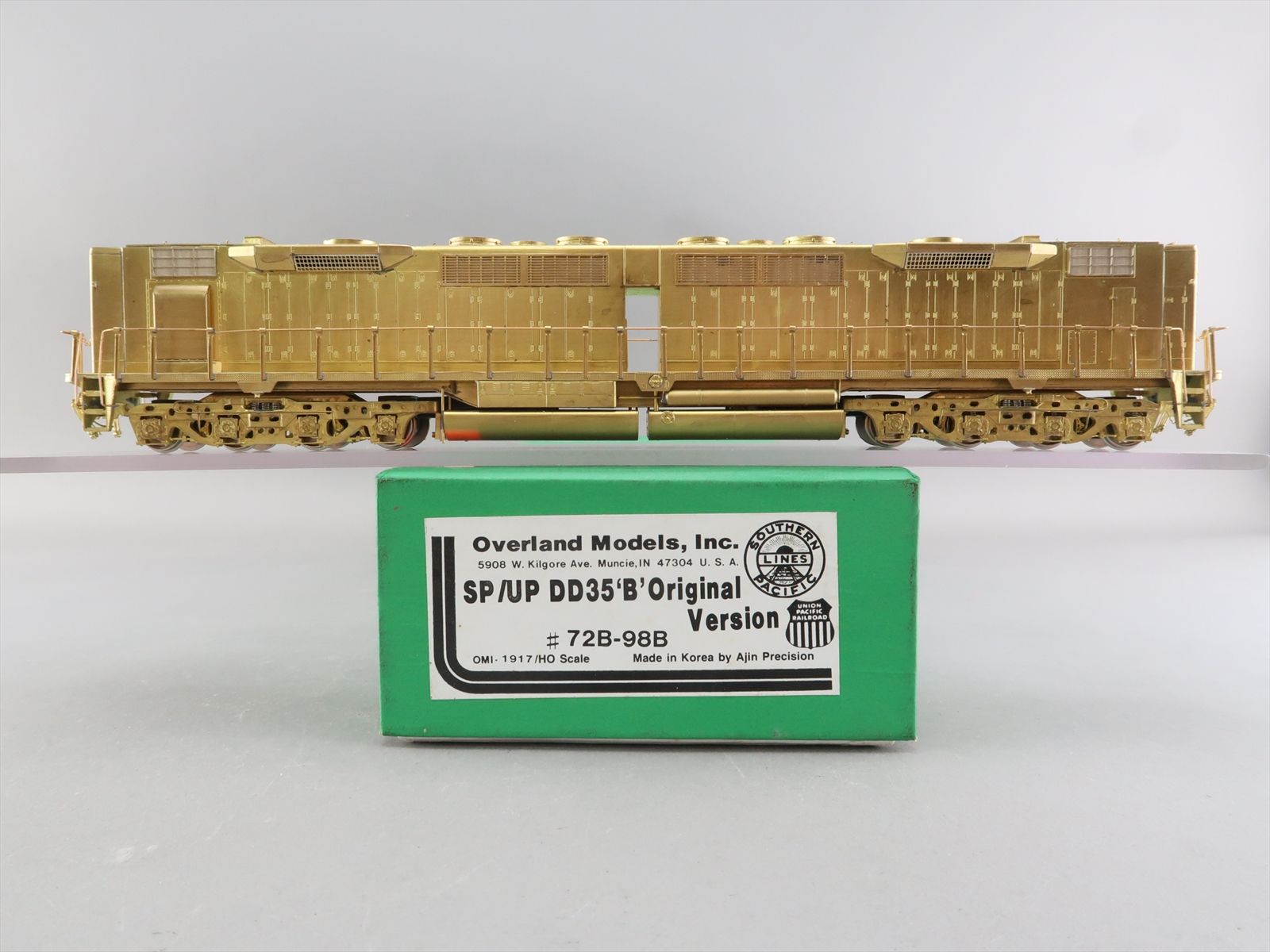 HO Brass Model - OMI 1917 SP Southern Pacific DD35 DD35B Original #72B ...