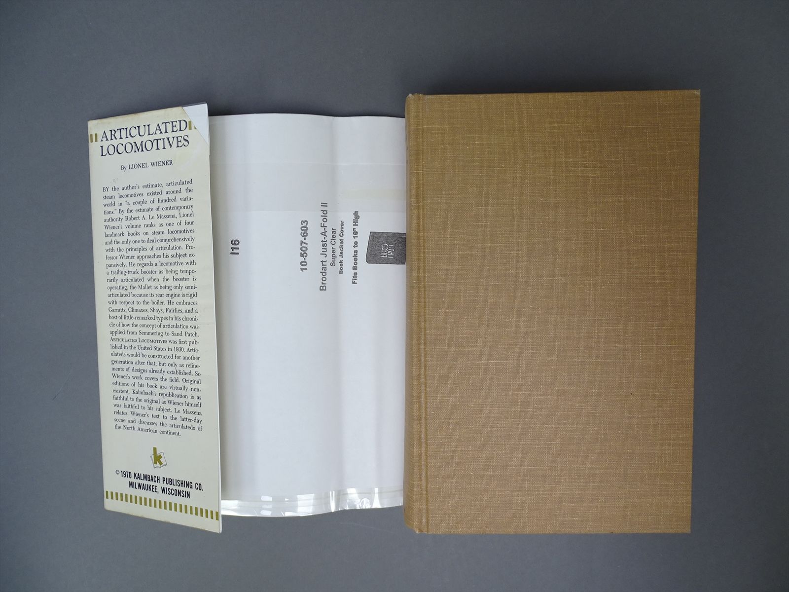 Railroad Book - Articulated Locomotives - Lionel Wiener - 632 Pages