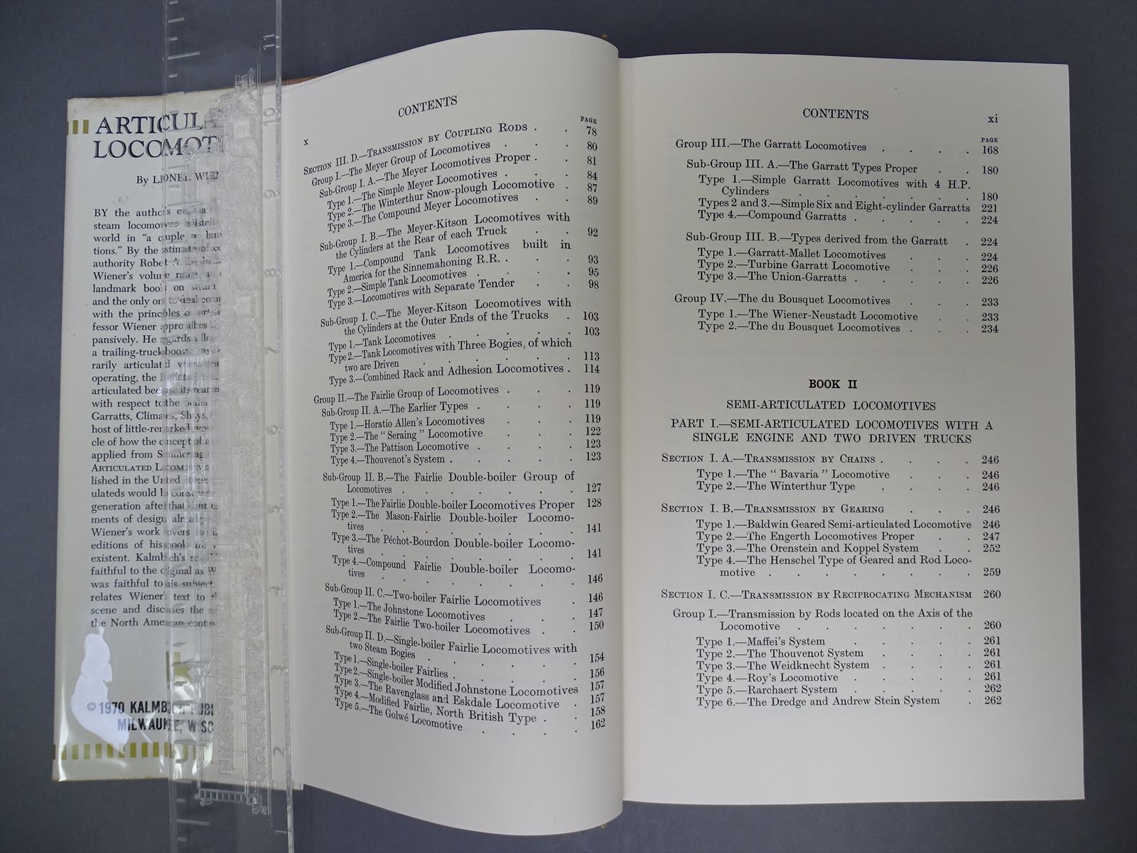 Railroad Book - Articulated Locomotives - Lionel Wiener - 632 Pages