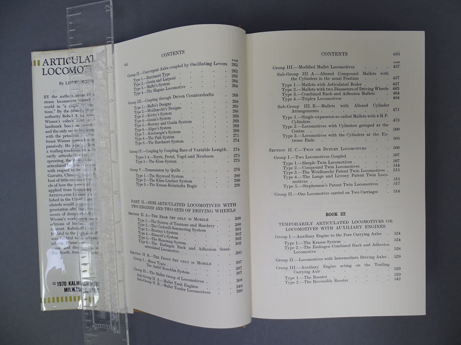 Railroad Book - Articulated Locomotives - Lionel Wiener - 632 Pages