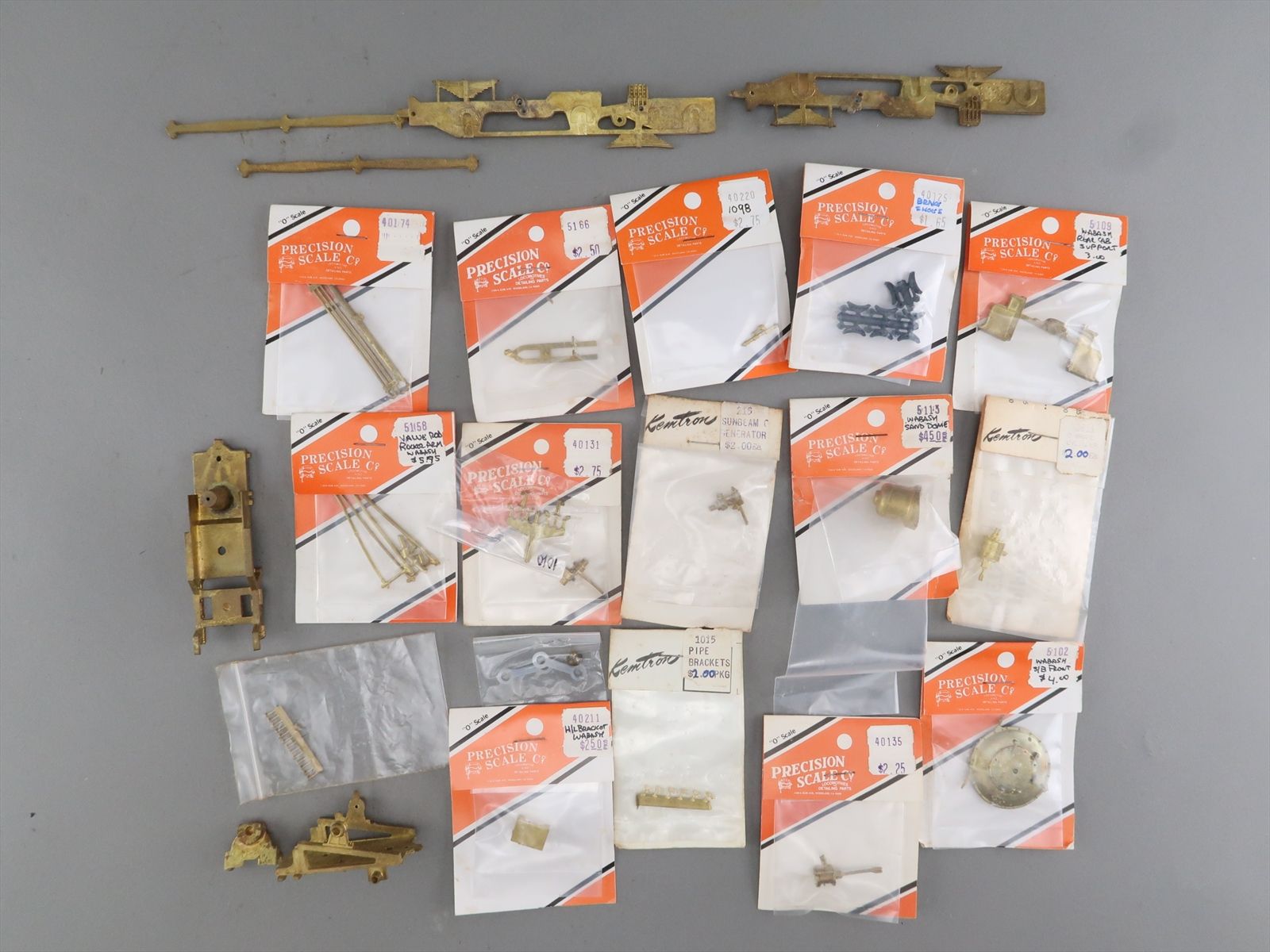 HO Brass Model - Kemtron / PSC WAB Wabash 2-6-0 Mogul - Unassembled Kit