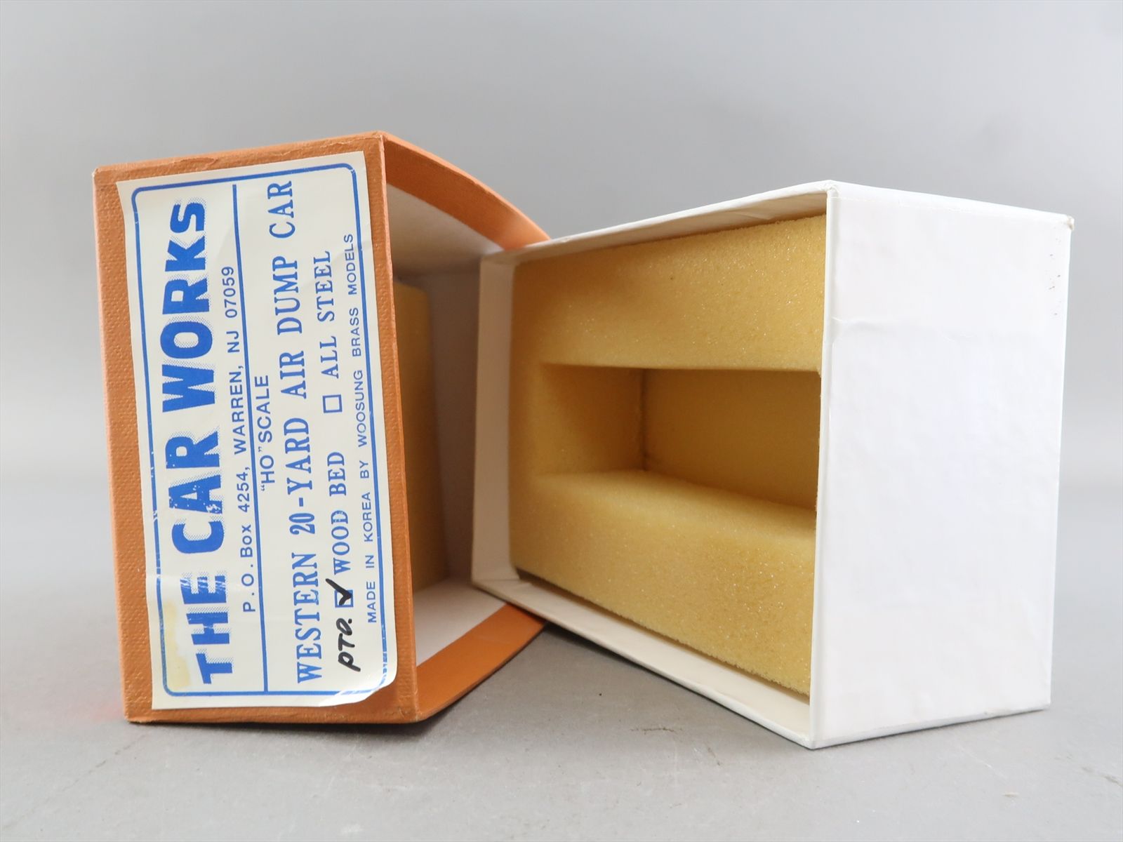 HO Brass Model - TCW Car Works Western 20-Yard Air Dump Car All Steel ...