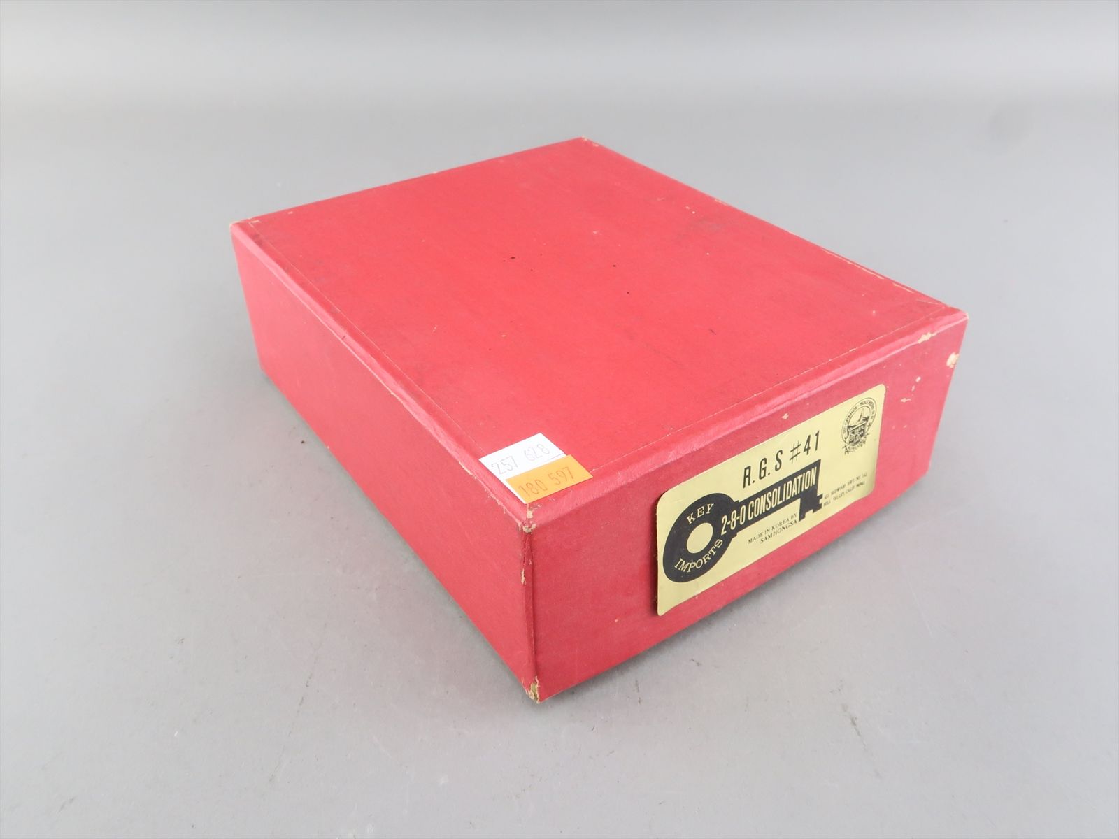 HOn3 Brass Model - Key RGS Rio Grande Southern 2-8-0 Consolidation #41 ...