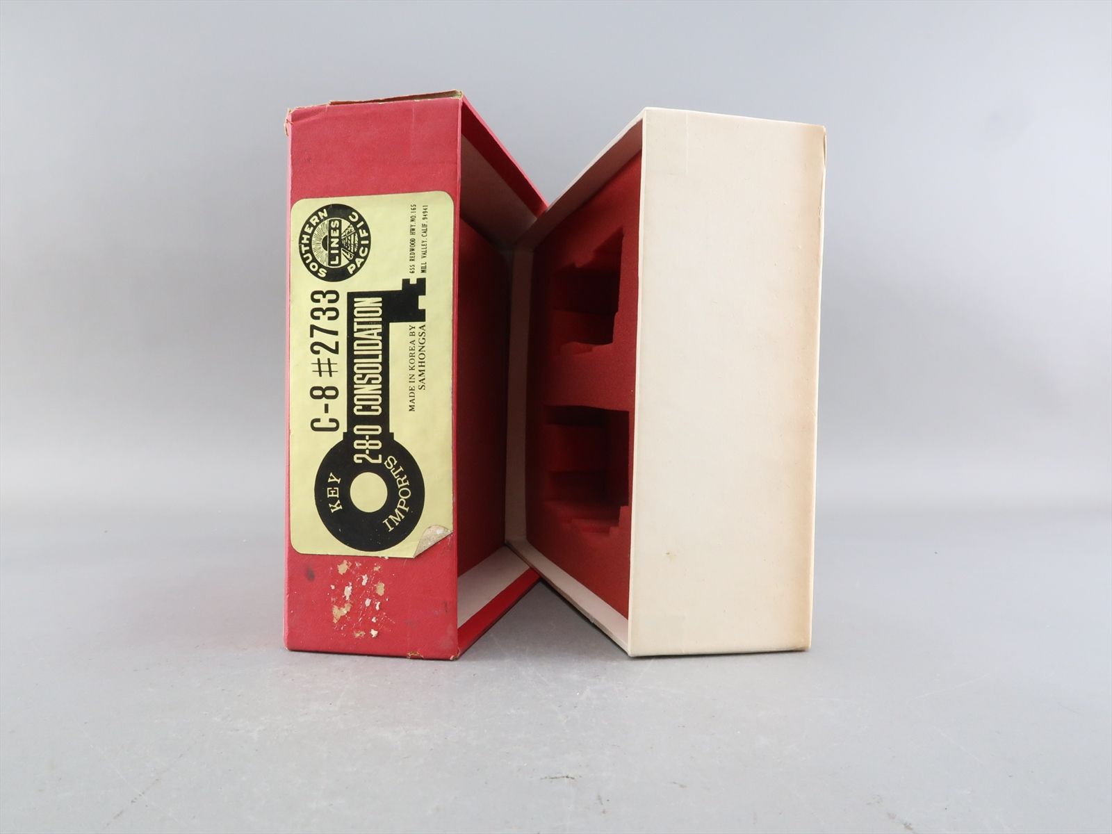 HO Brass Model - Key SP Southern Pacific 2-8-0 C-8 Consolidation #2706 - Pro Paint by Bill ...