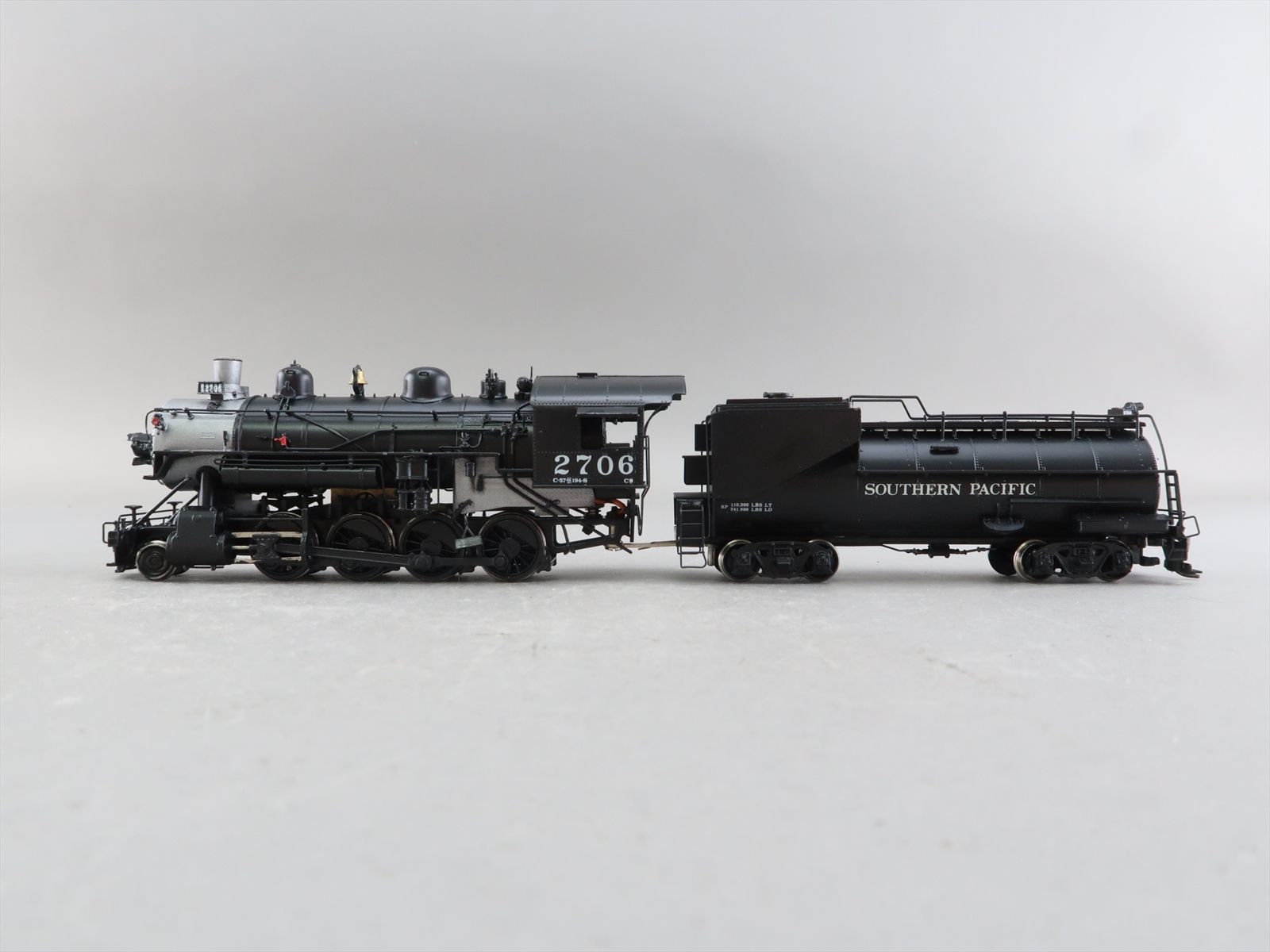 HO Brass Model - Key SP Southern Pacific 2-8-0 C-8 Consolidation #2706 - Pro Paint by Bill ...