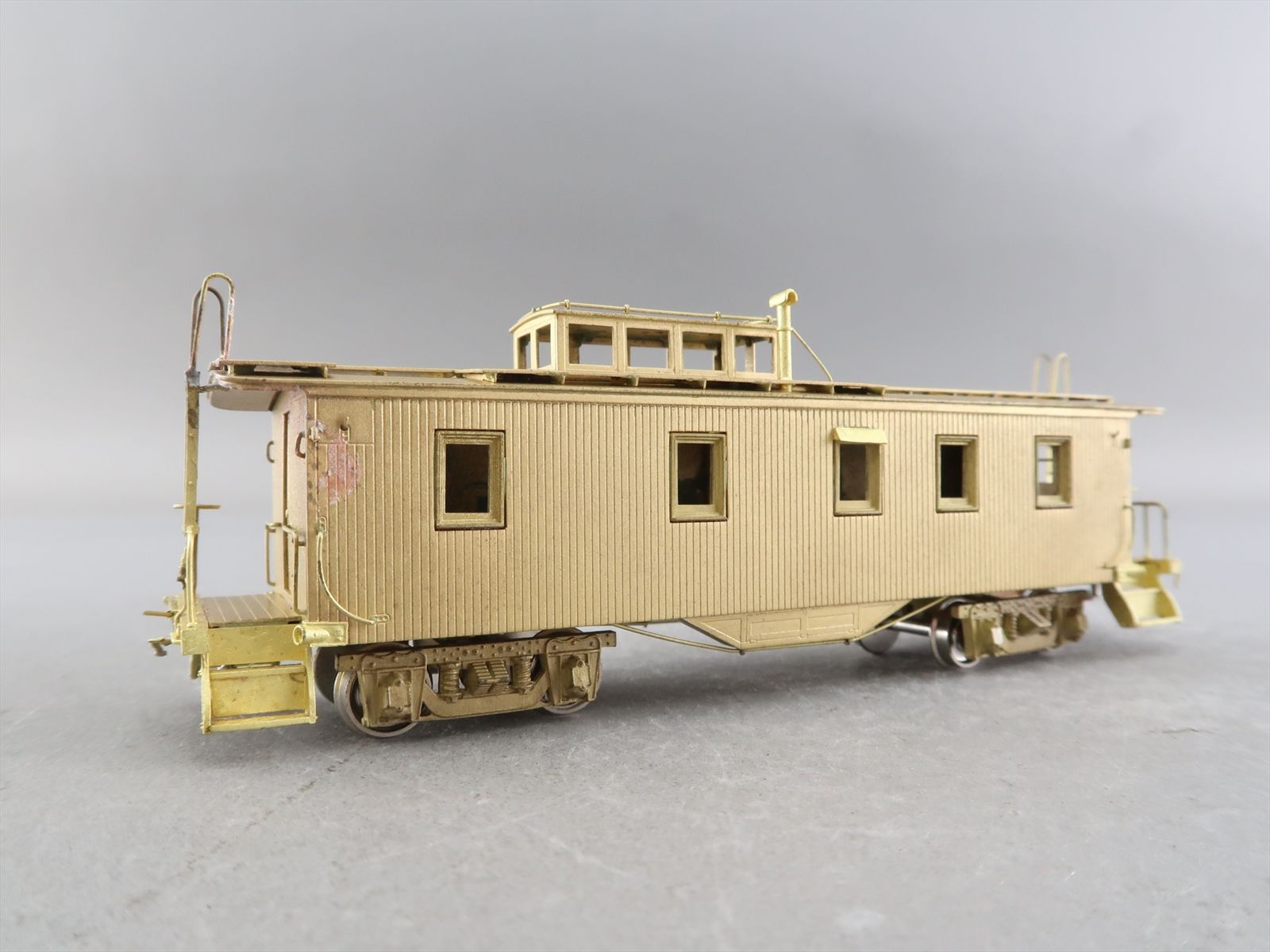 HO Brass Model - B&M Boston & Maine Wood Caboose - Unpainted - 1985 Run ...