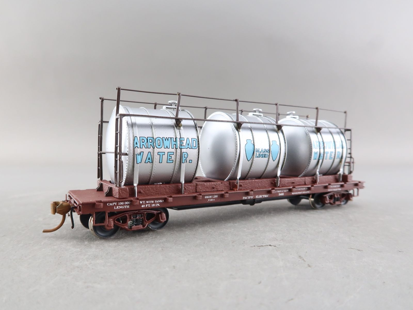 HO Brass Model - Metro PE Pacific Electric / Arrowhead Water 3 Bottle ...