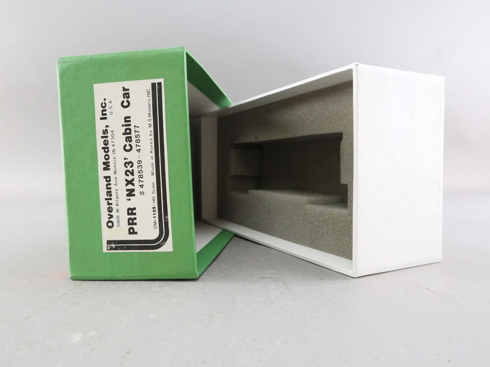 HO Brass Model - OMI 1125 PRR Pennsylvania NX23 Cabin Car Caboose ...