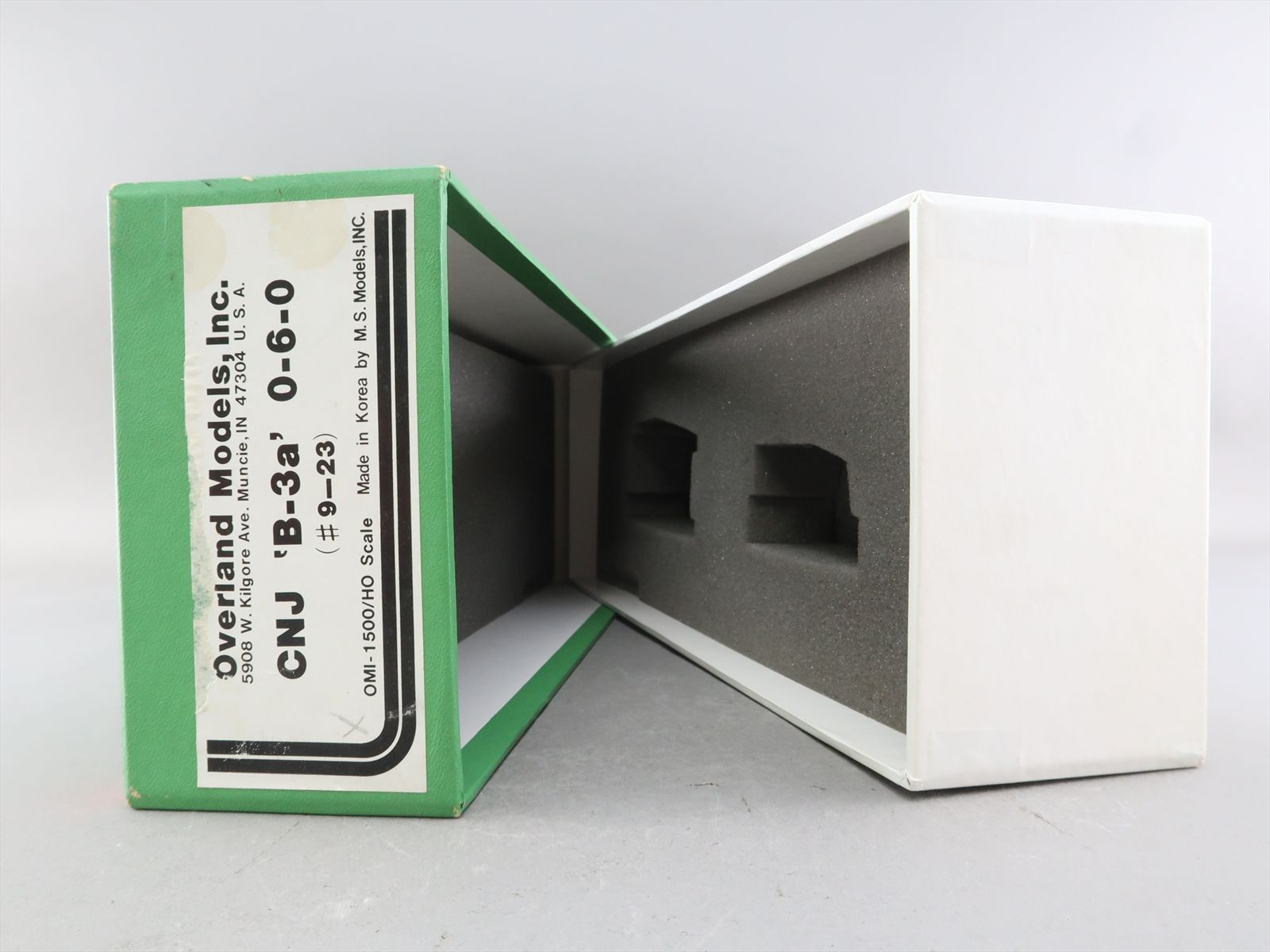 HO Brass Model - OMI 1500 CNJ Jersey Central B-3a 0-6-0 Camelback ...