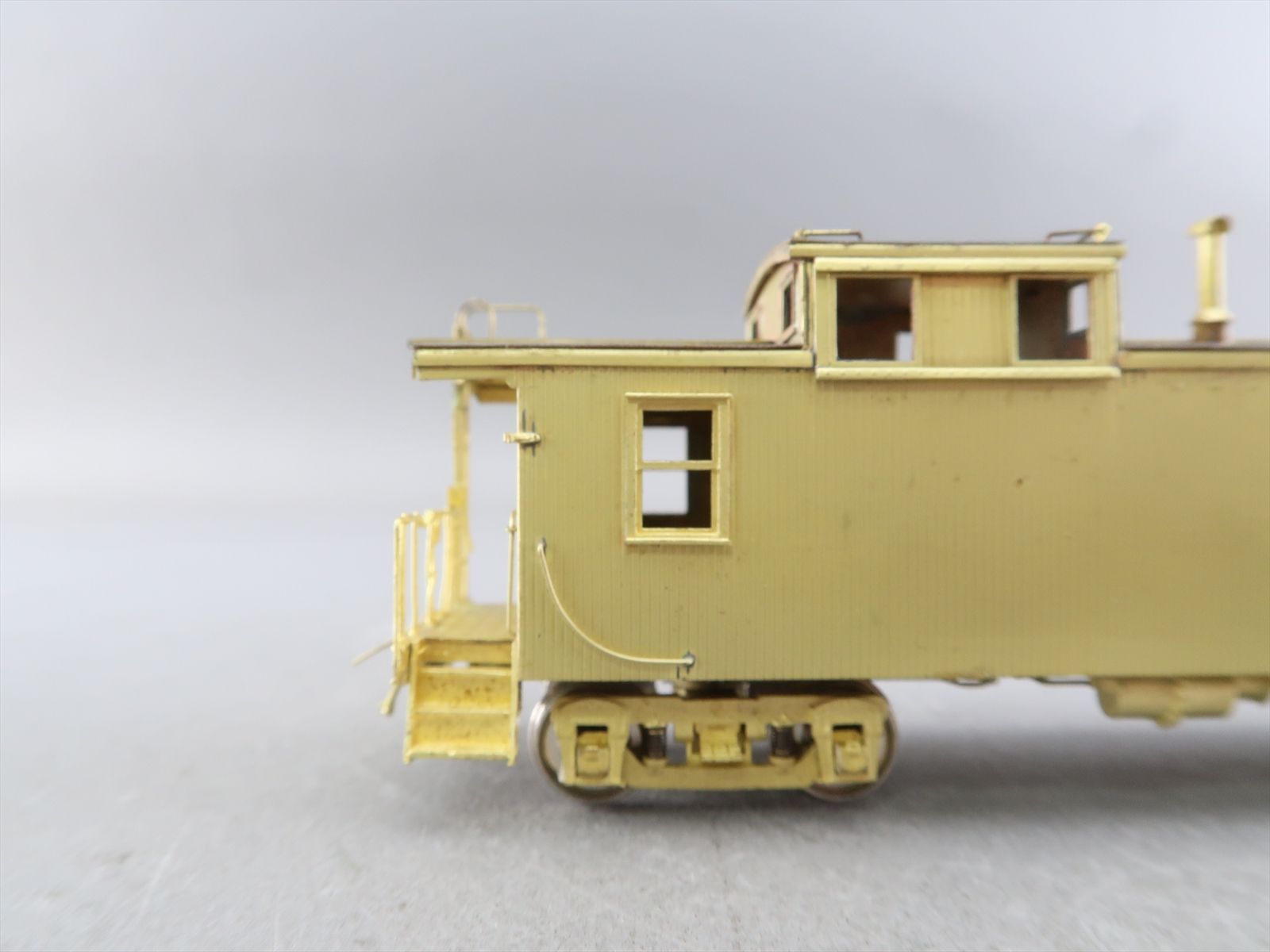 HO Brass Model - OMI 1169 FEC Florida East Coast Wood Side - Door Caboose #702 - 760 - Unpainted ...