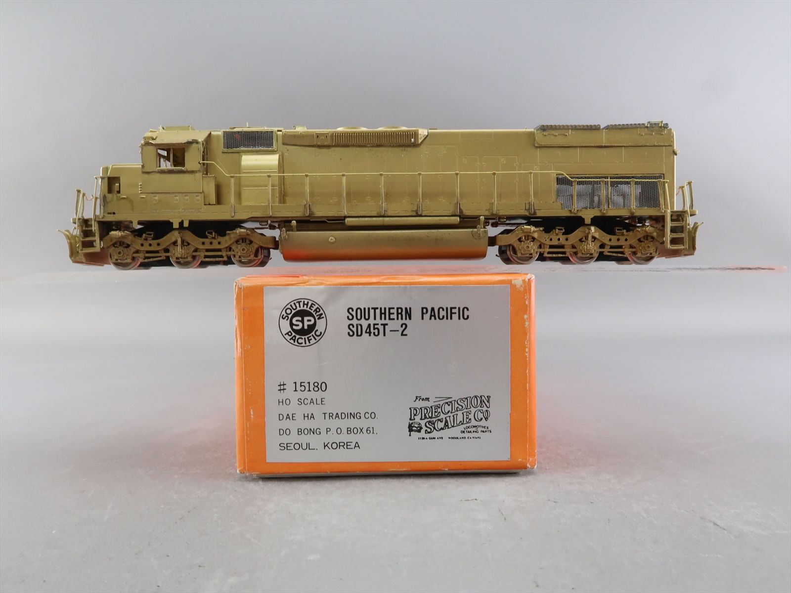 HO Brass Model - PSC 15180 SP Southern Pacific SD45T-2 - Unpainted - 1985 Run - Dae Ha