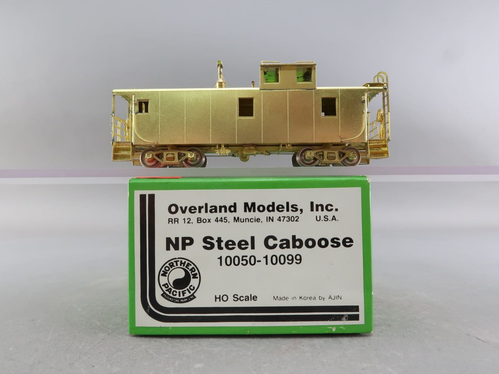 HO Brass Model - OMI 1113 NP Northern Pacific Steel Caboose #10050 ...