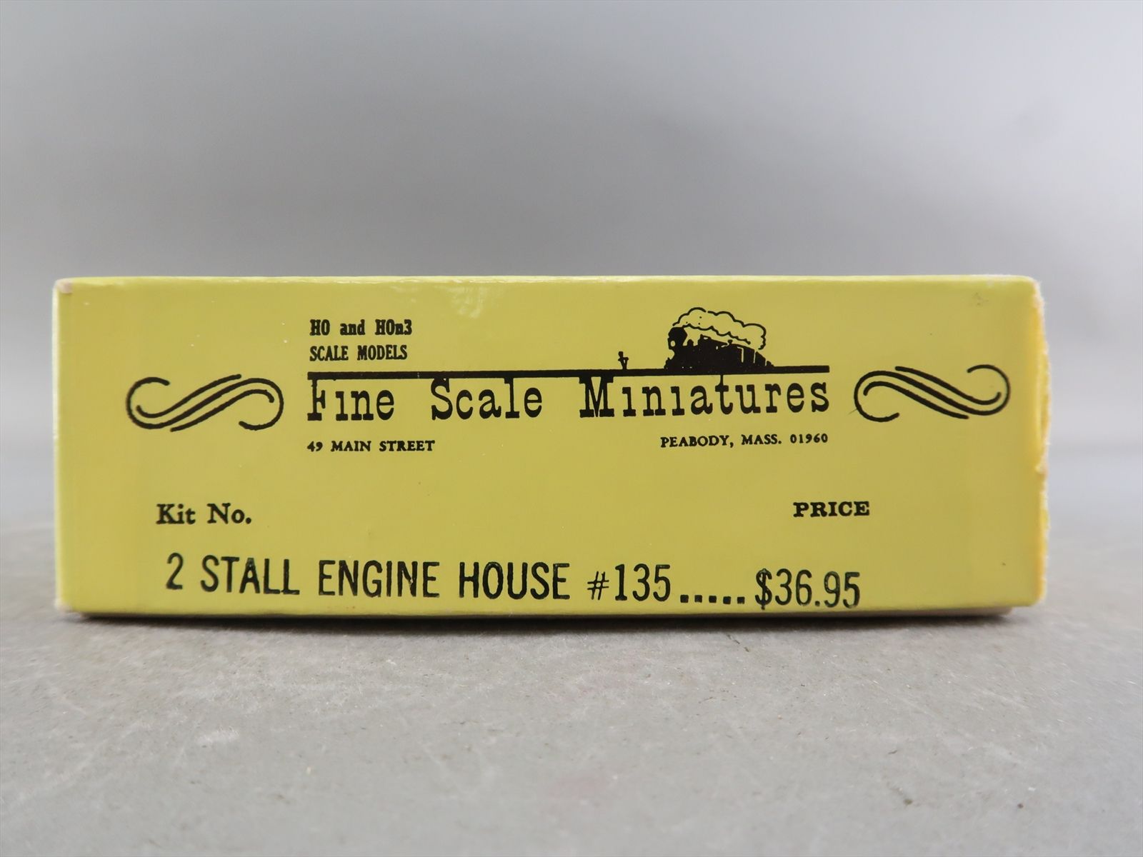 HO Scale Craftsman - FSM Fine Scale Miniatures Kit 135 Two Stall Engine ...