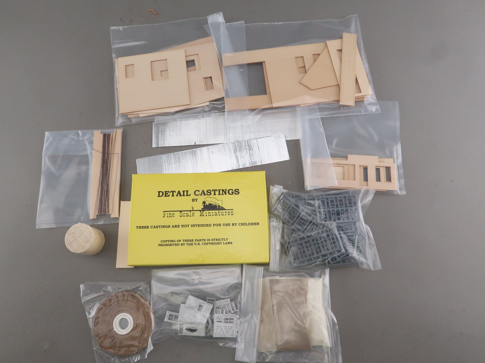 HO Craftsman Kit - FSM Fine Scale Miniatures Jewel Series JS-6 Skinner ...