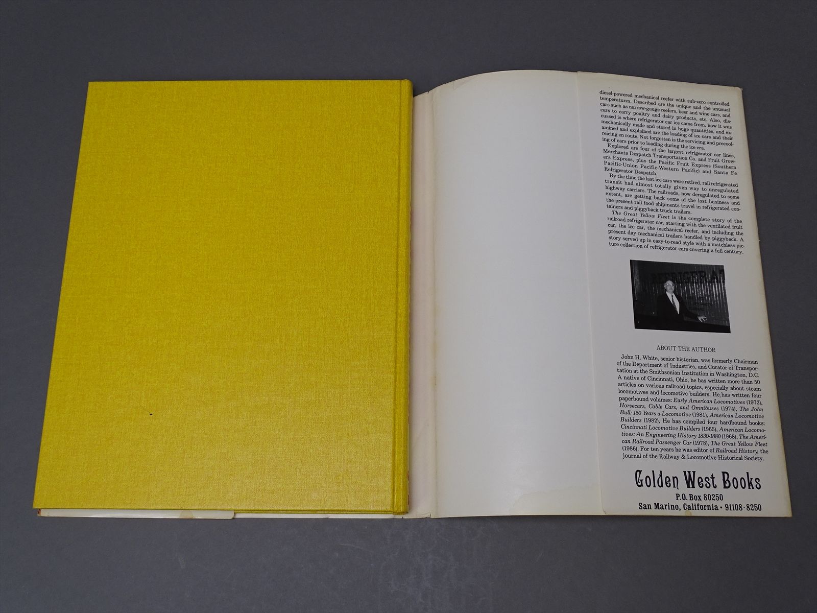 Railroad Book - The Great Yellow Fleet: A History of American Railroad ...