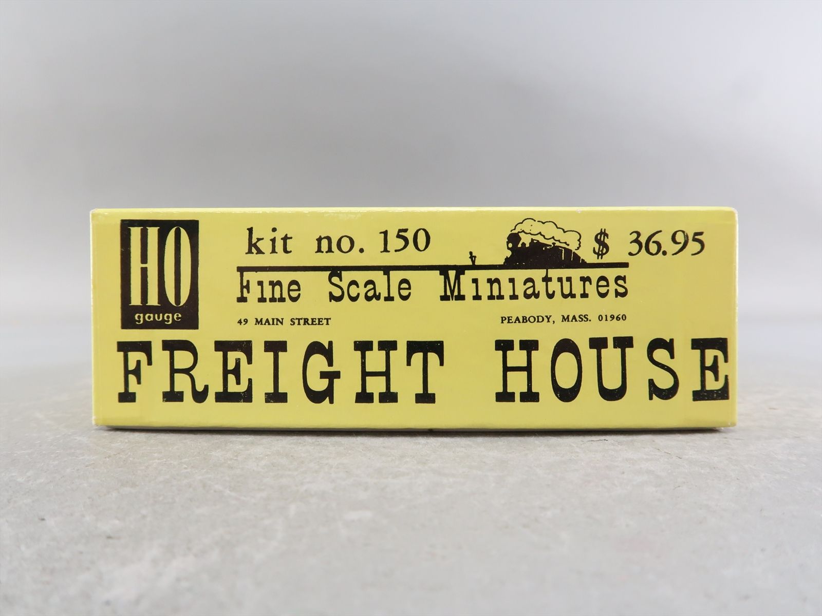 HO Scale Craftsman - FSM Fine Scale Miniatures Kit 150 Freight House ...