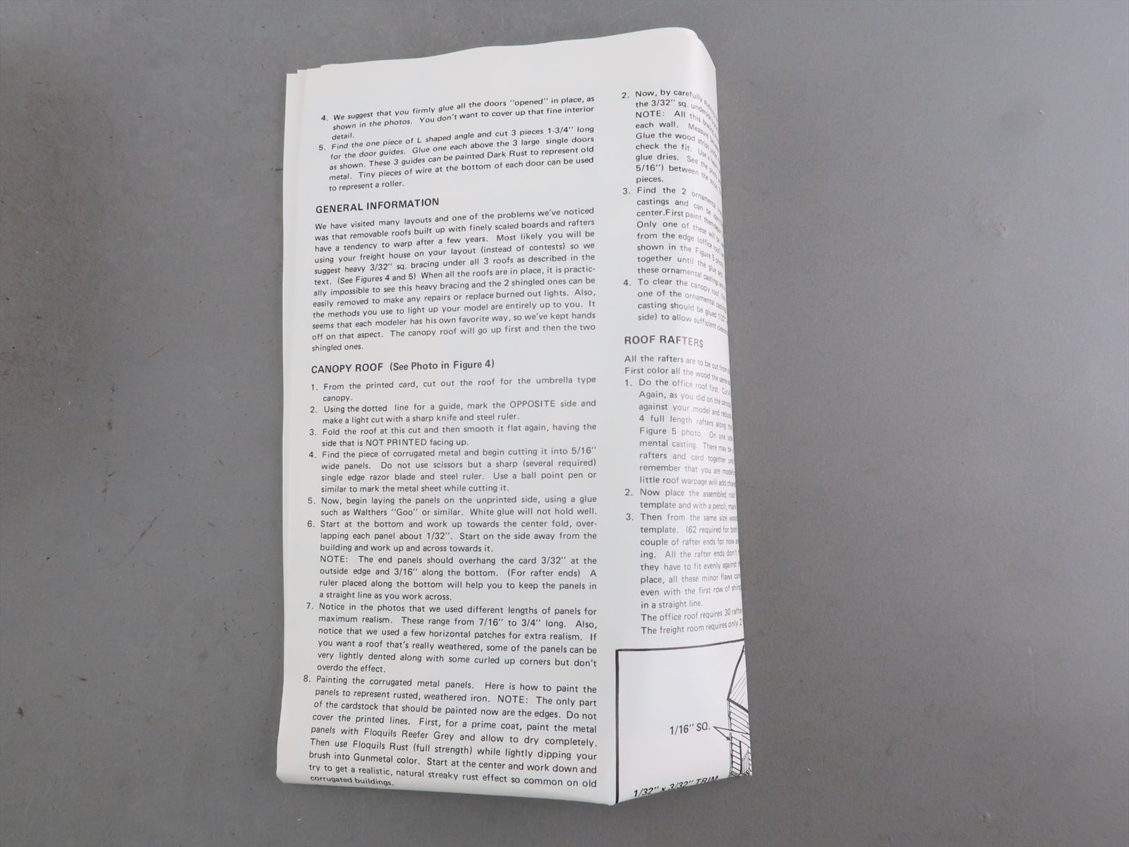 HO Scale Craftsman - FSM Fine Scale Miniatures Kit 150 Freight House ...