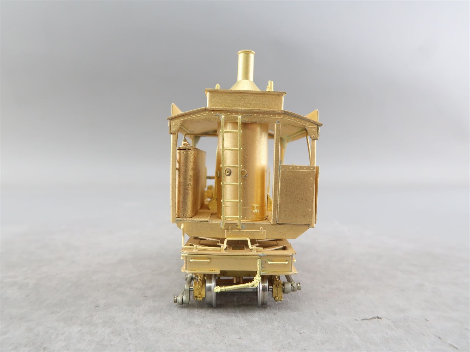 HO / HOn3 Brass Model - OMI 1332 A.H. Log Loader w/ Base - Unpainted ...