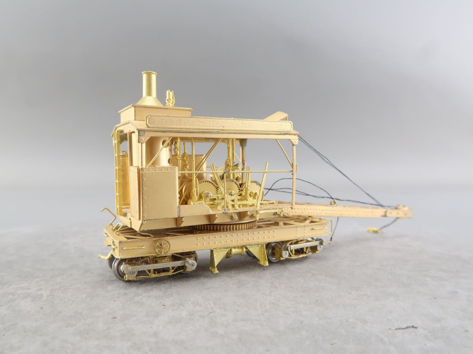 HO / HOn3 Brass Model - OMI 1332 A.H. Log Loader w/ Base - Unpainted ...