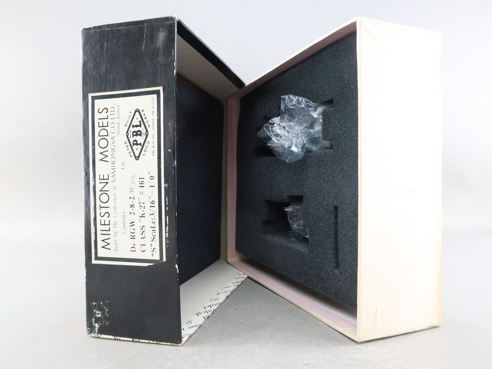 Sn3 Brass Model - PBL D&RGW Rio Grande K-27 2-8-2 #461 - Unpainted ...