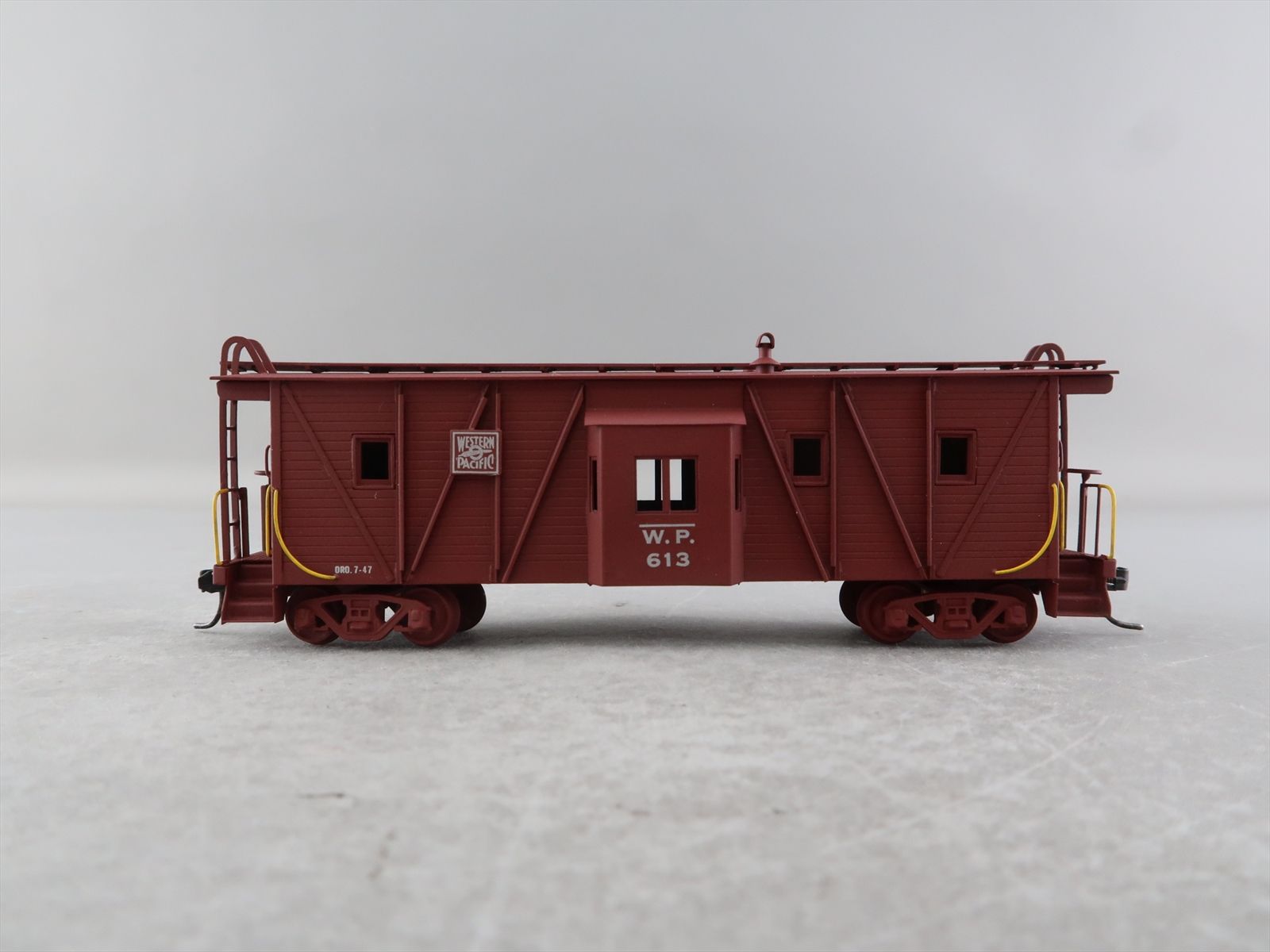 HO Brass Model - WMC WP Western Pacific Outside Braced Bay Window ...