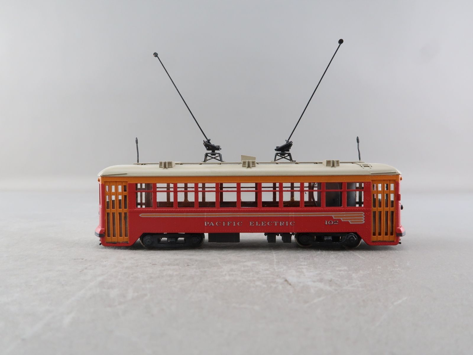 HO Brass Model - HCB Hi-Country PE Pacific Electric Trolley Car #100 ...
