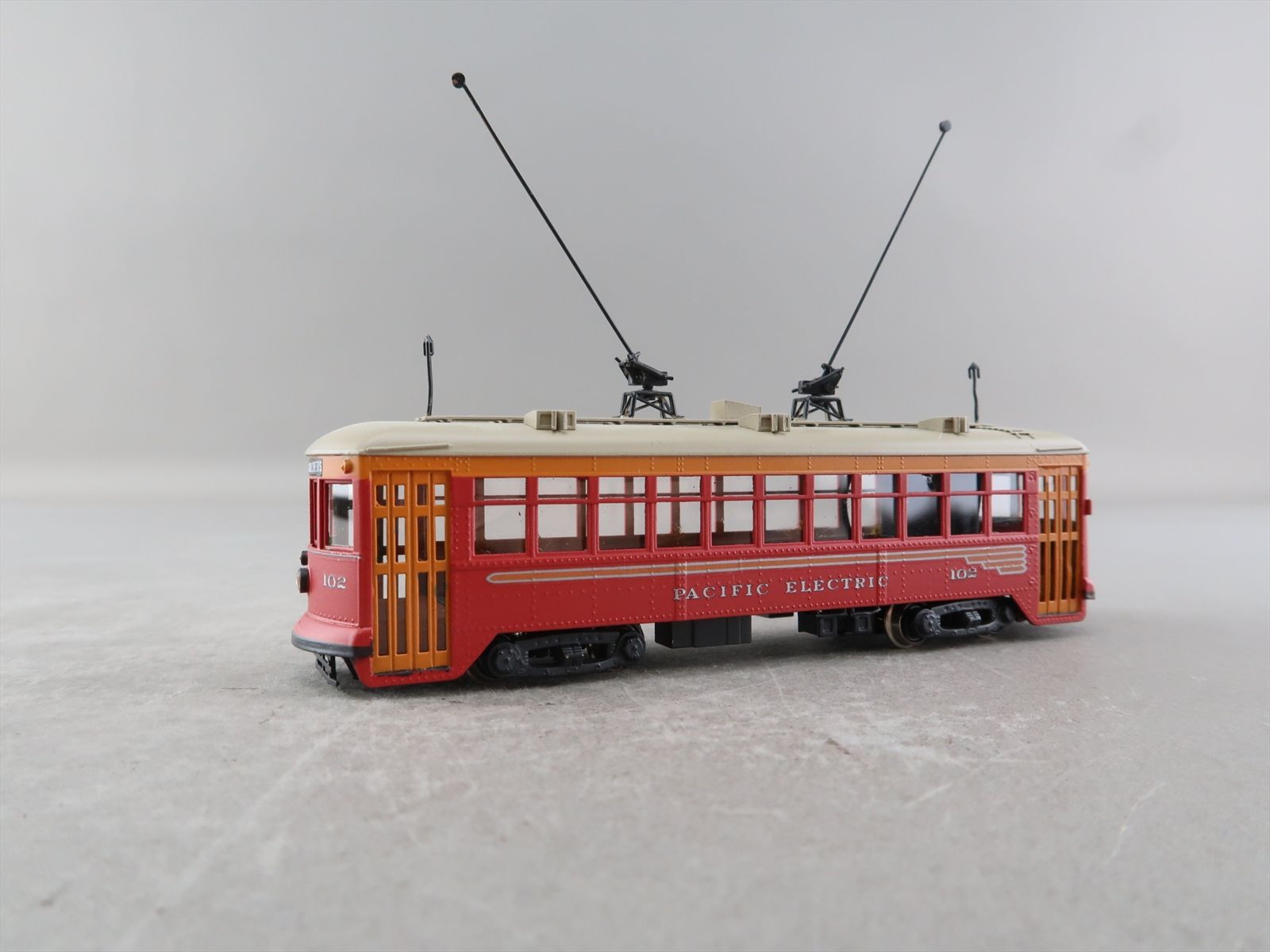 HO Brass Model - HCB Hi-Country PE Pacific Electric Trolley Car #100 ...