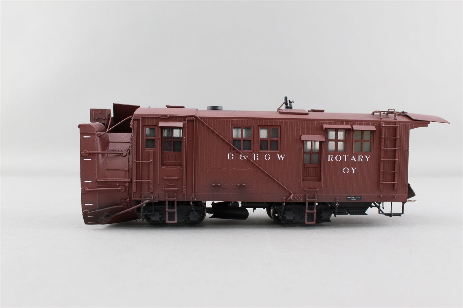 Sn3 Brass Model - PBL D&RGW Rio Grande Rotary Snowplow Snow Plow Circa ...