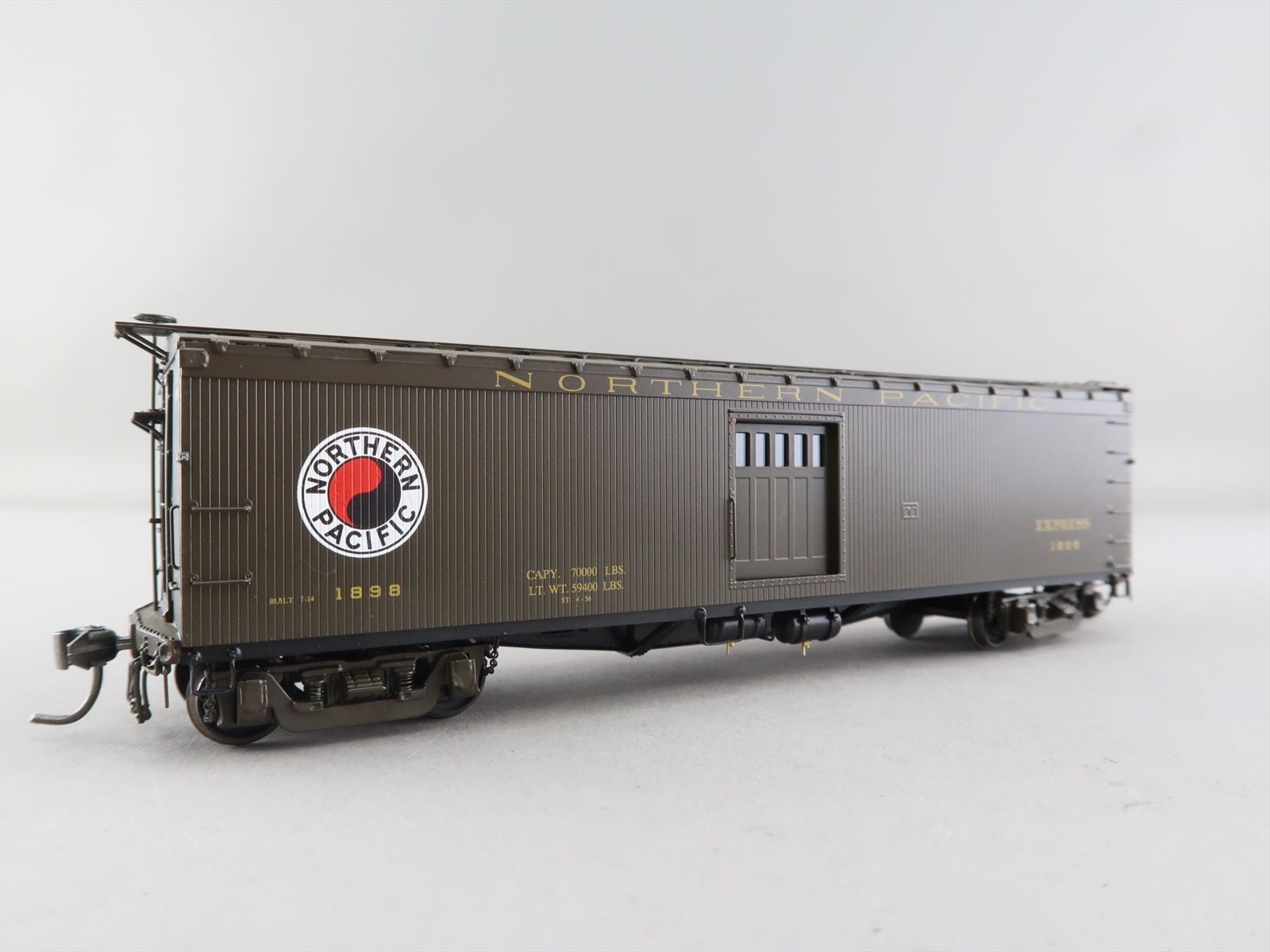 HO Brass Model - W&R NP Northern Pacific Express Boxcar Version 2 ...