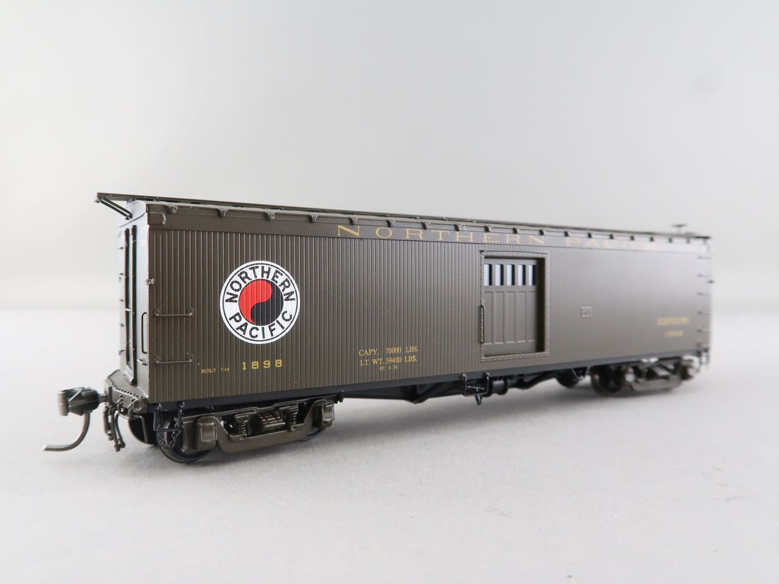 HO Brass Model - W&R NP Northern Pacific Express Boxcar Version 2 ...