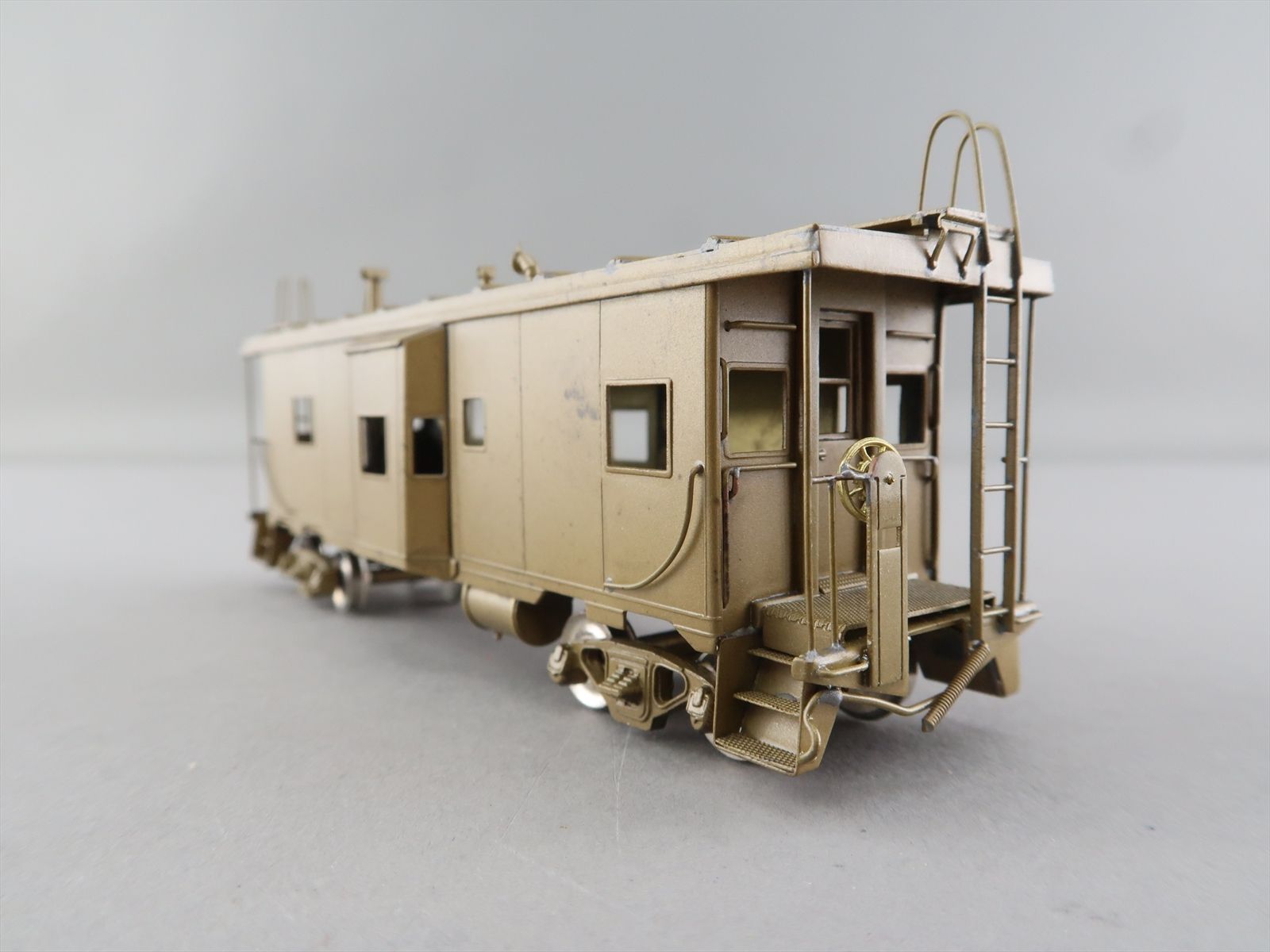 HO Brass Model - ALCO P&LE Pittsburg & Lake Erie Cabin Car X-121 - Unpainted - Made in Korea