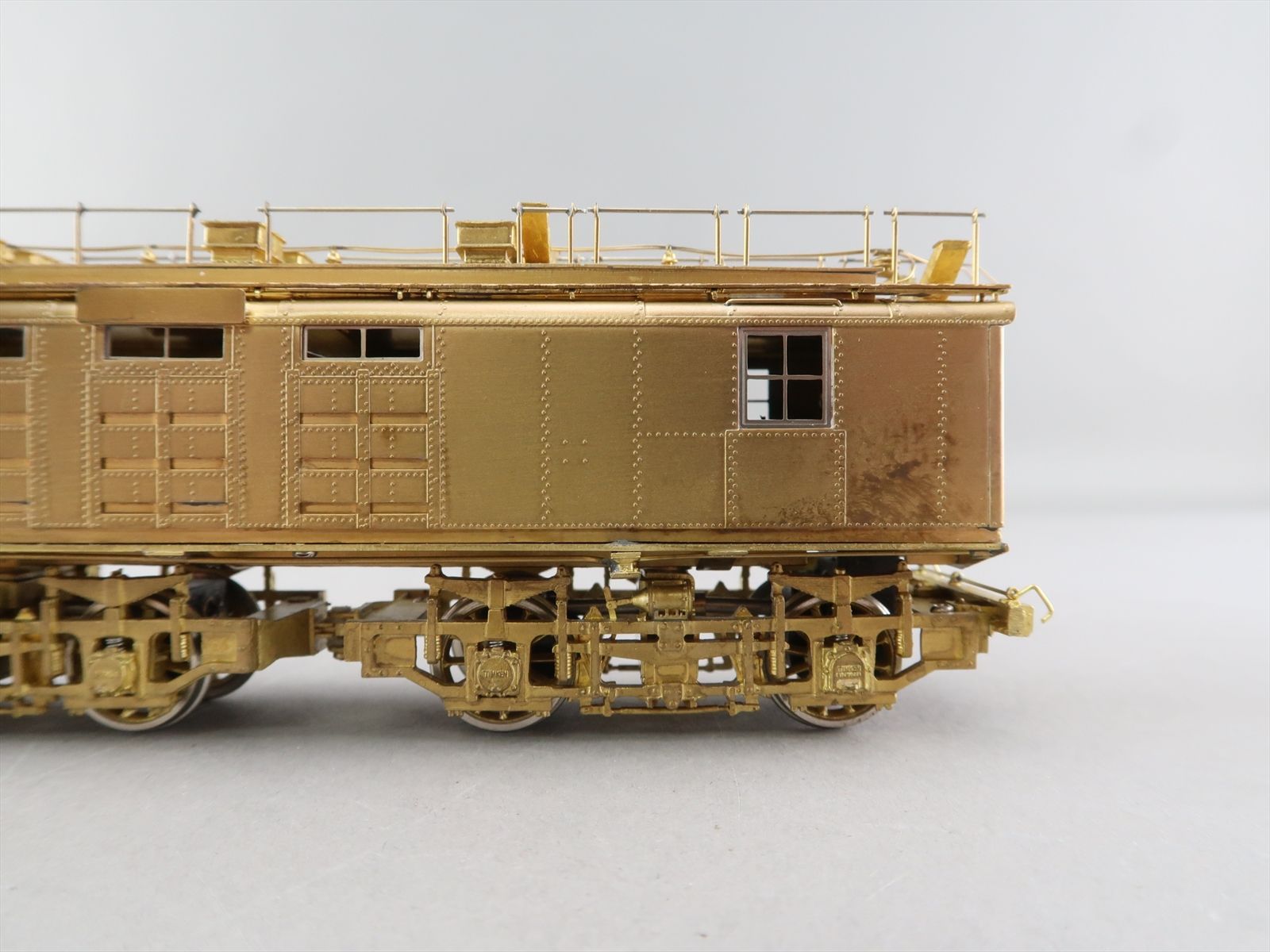 HO Brass Model - OMI 1905 Milwaukee Road EF-2 Boxcab Electric w/o Pantograph #E36C - Unpainted ...