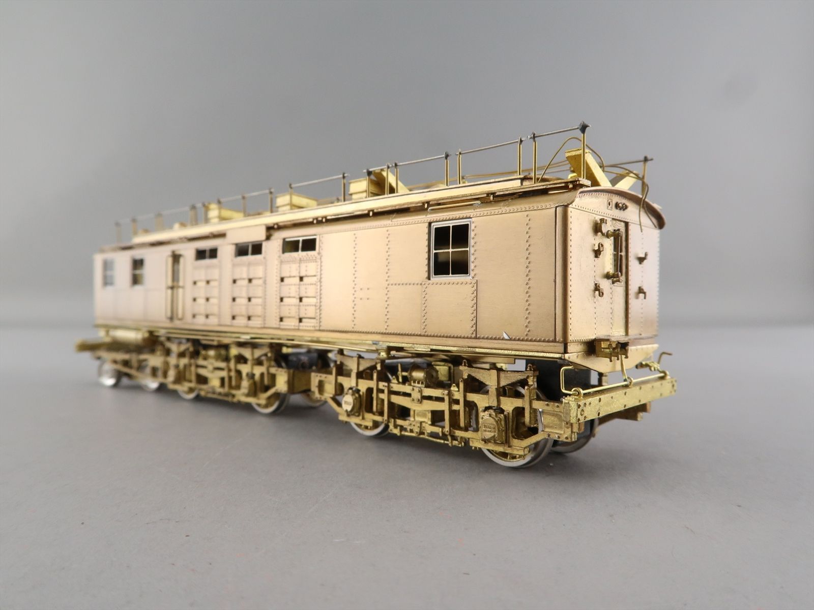 HO Brass Model - OMI 1905 Milwaukee Road EF-2 Boxcab Electric w/o Pantograph #E36C - Unpainted ...