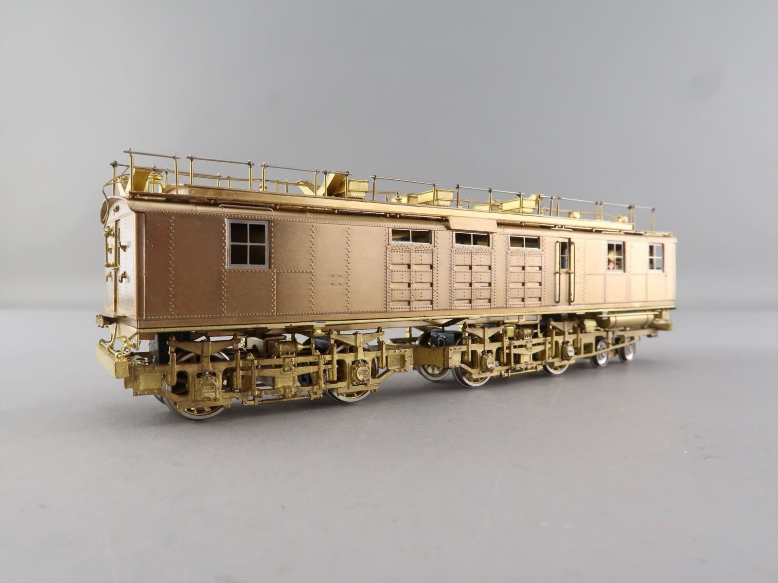 HO Brass Model - OMI 1905 Milwaukee Road EF-2 Boxcab Electric w/o Pantograph #E36C - Unpainted ...