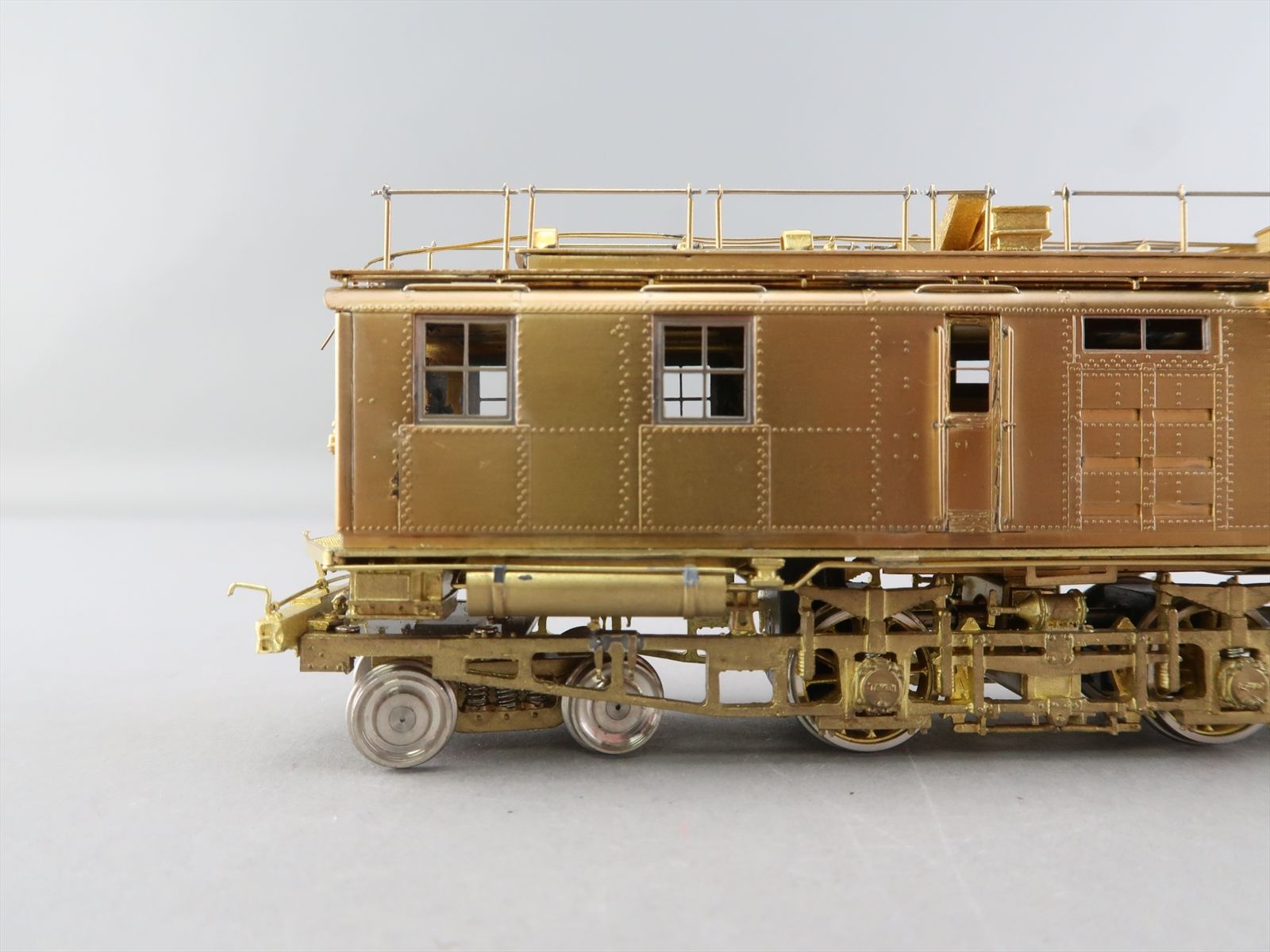 HO Brass Model - OMI 1905 Milwaukee Road EF-2 Boxcab Electric w/o Pantograph #E36C - Unpainted ...
