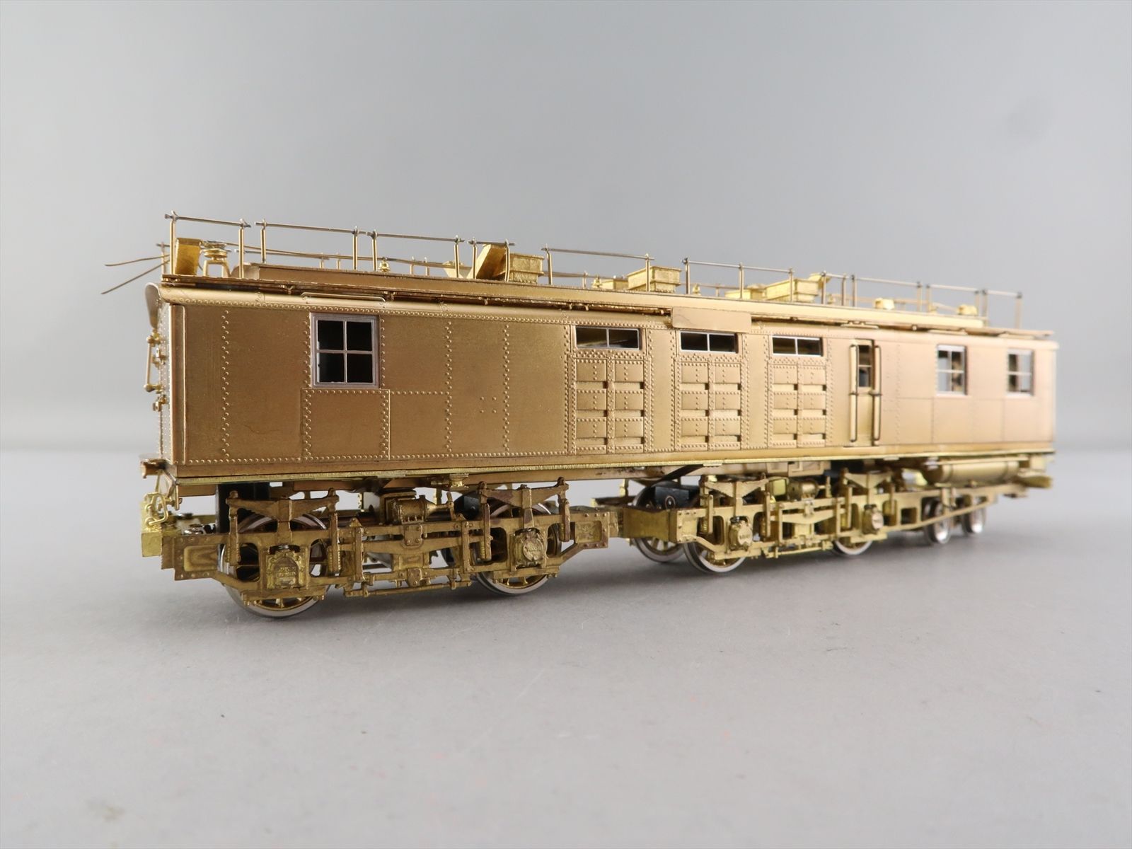 HO Brass Model - OMI 1905 Milwaukee Road EF-2 Boxcab Electric w/o Pantograph #E36C - Unpainted ...