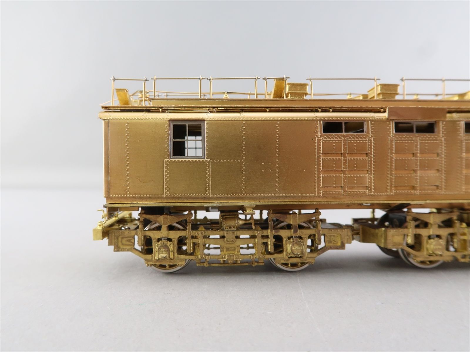 HO Brass Model - OMI 1905 Milwaukee Road EF-2 Boxcab Electric w/o Pantograph #E36C - Unpainted ...