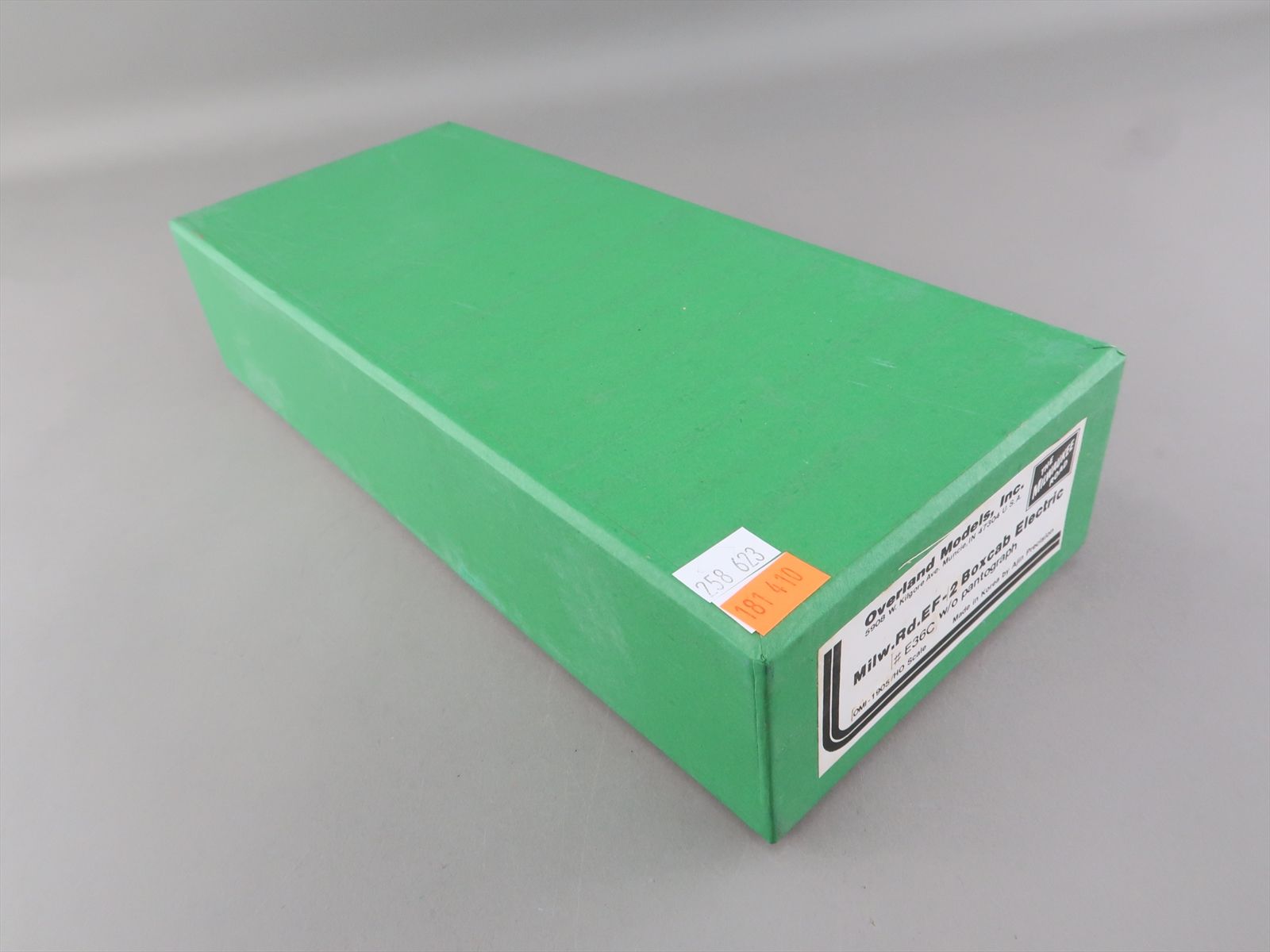 HO Brass Model - OMI 1905 Milwaukee Road EF-2 Boxcab Electric w/o ...