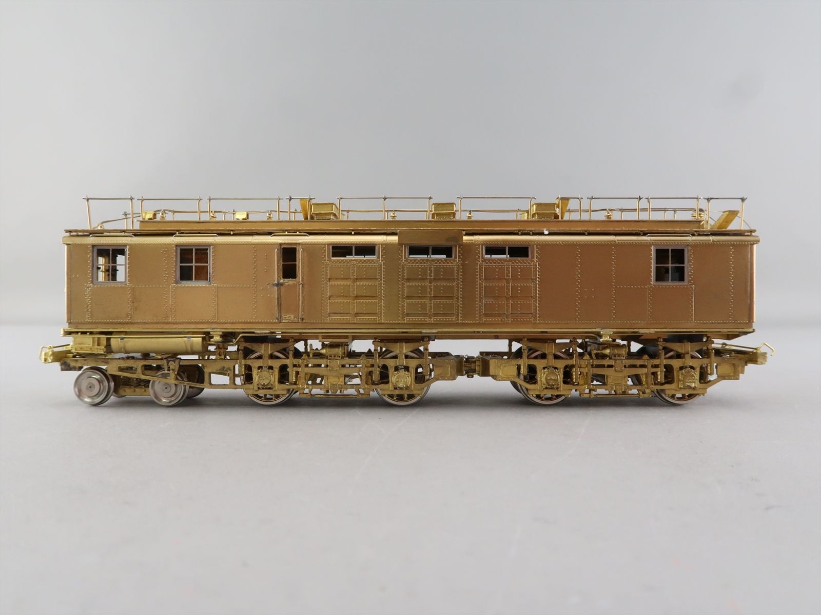 HO Brass Model - OMI 1905 Milwaukee Road EF-2 Boxcab Electric w/o Pantograph #E36C - Unpainted ...