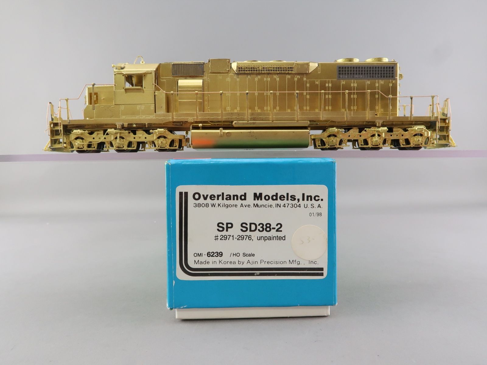 HO Brass Model - OMI 6239 SP Southern Pacific SD38-2 #2971 - 2976 ...