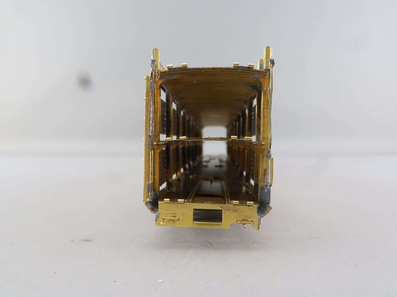 HO Brass Model - OMI 1395 UP Union Pacific Trailer Train Tri-Level Auto ...