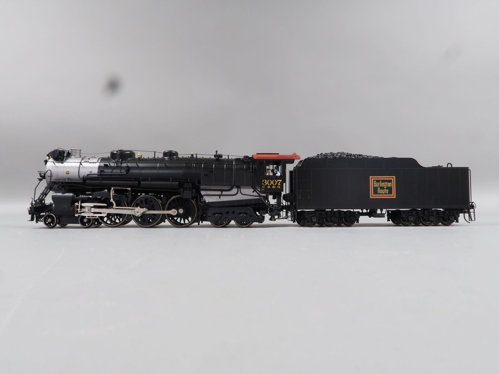 O Brass Model - SS Sunset CB&Q Burlington S-4A 4-6-4 Worthington FWH ...