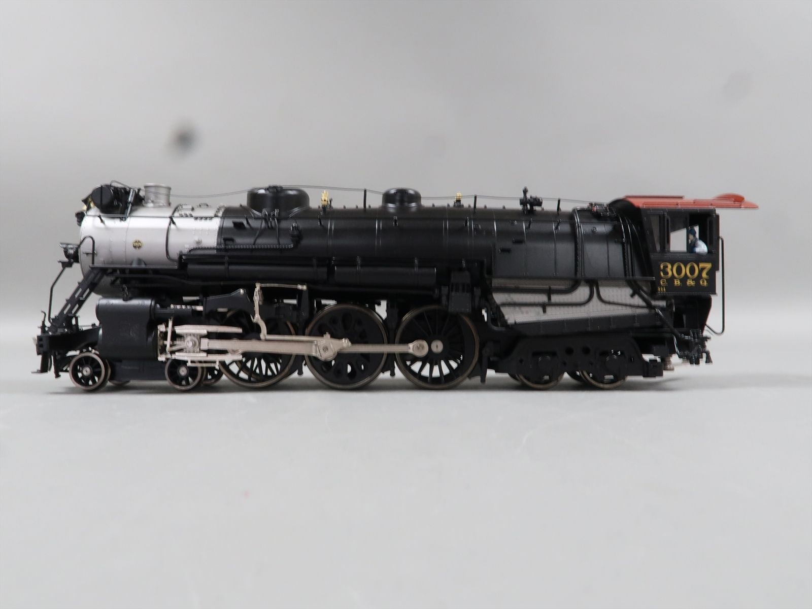 O Brass Model - SS Sunset CB&Q Burlington S-4A 4-6-4 Worthington FWH ...