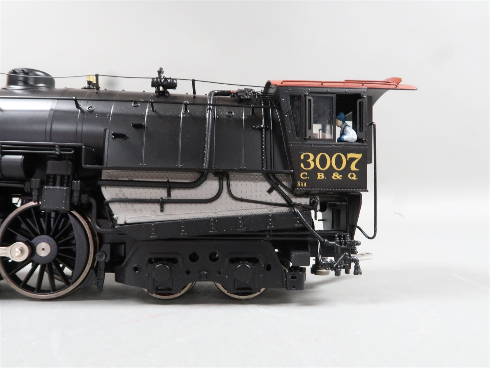 O Brass Model - SS Sunset CB&Q Burlington S-4A 4-6-4 Worthington FWH ...