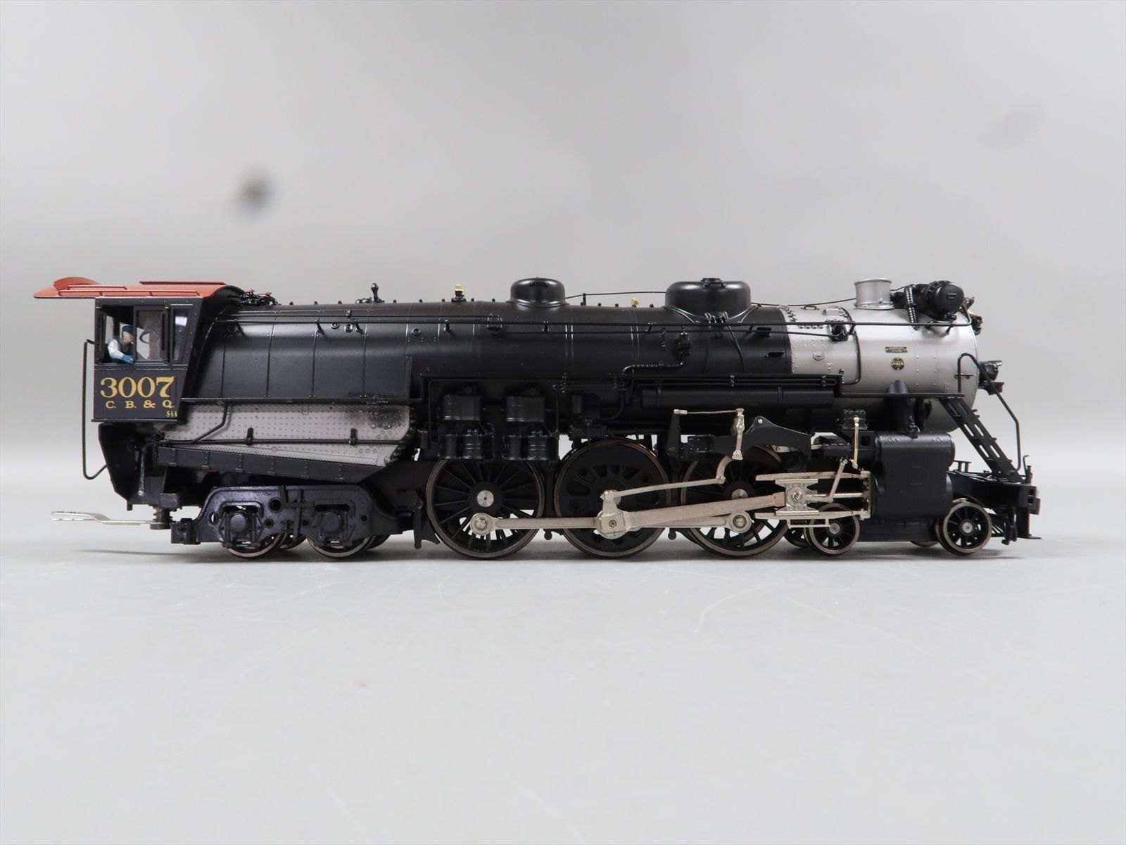 O Brass Model - SS Sunset CB&Q Burlington S-4A 4-6-4 Worthington FWH ...